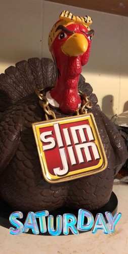 Slim Jim Counter Display Gangster Turkey for sale online | eBay