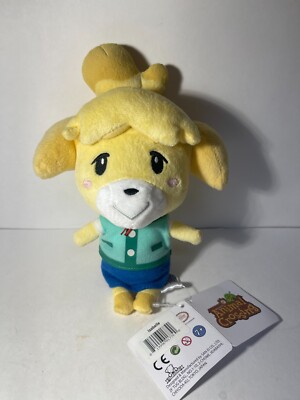 2015 Nintendo Animal Crossing 9" Isabelle plush stuffed toy, w/hair ...