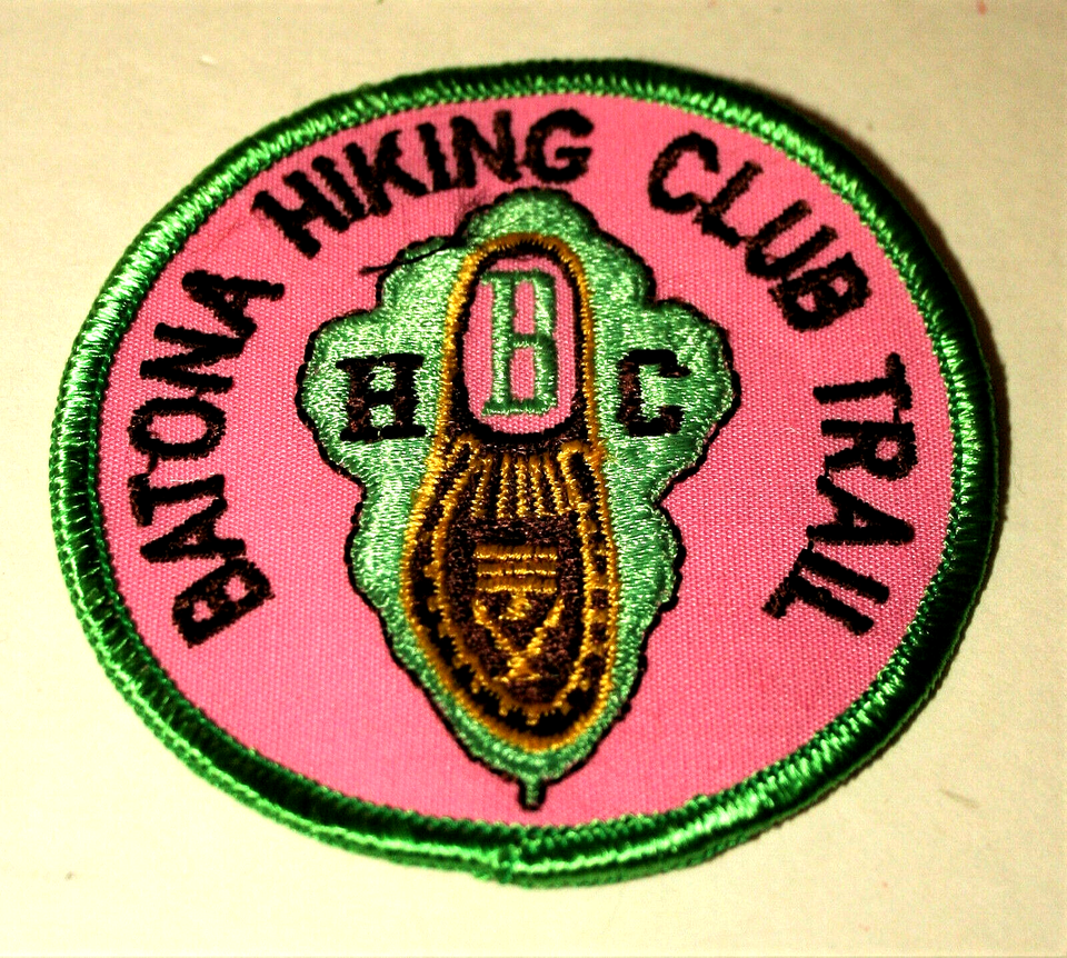 Vintage BHC Batona Hiking Club Trail Patch New NOS 1970s? | eBay