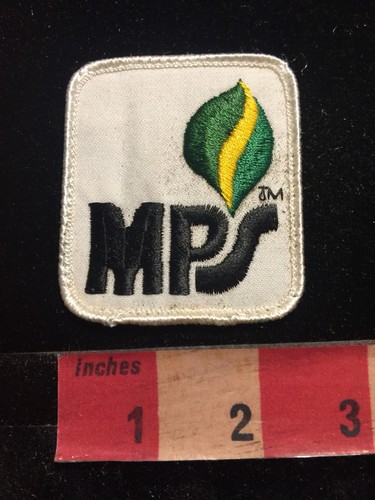 Vintage M P S MPS Advertising Patch S85D | eBay