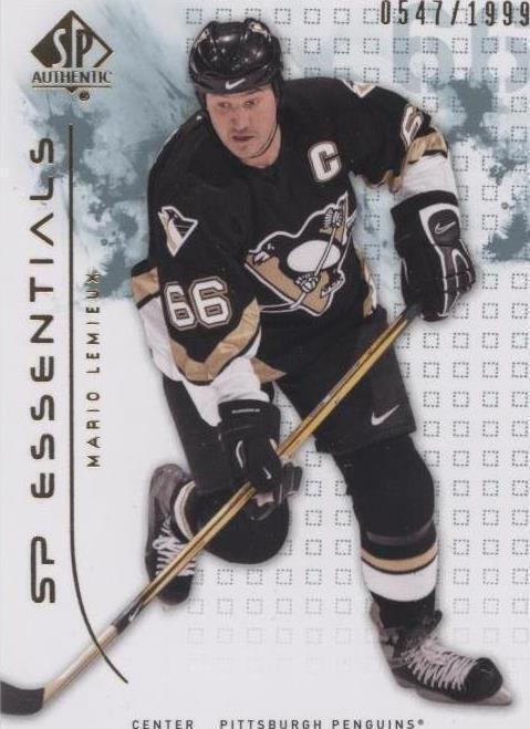 2009-10 SP Authentic - SP Essentials Mario Lemieux #128 /1999 for sale online | eBay