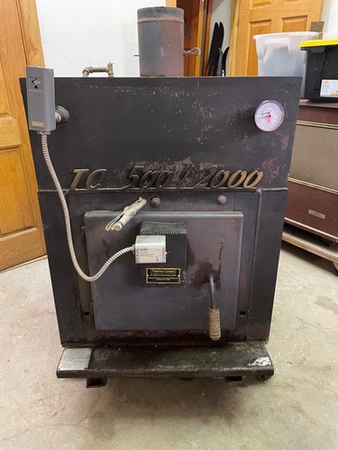 indoor wood boiler, thermo control, solid unit | eBay