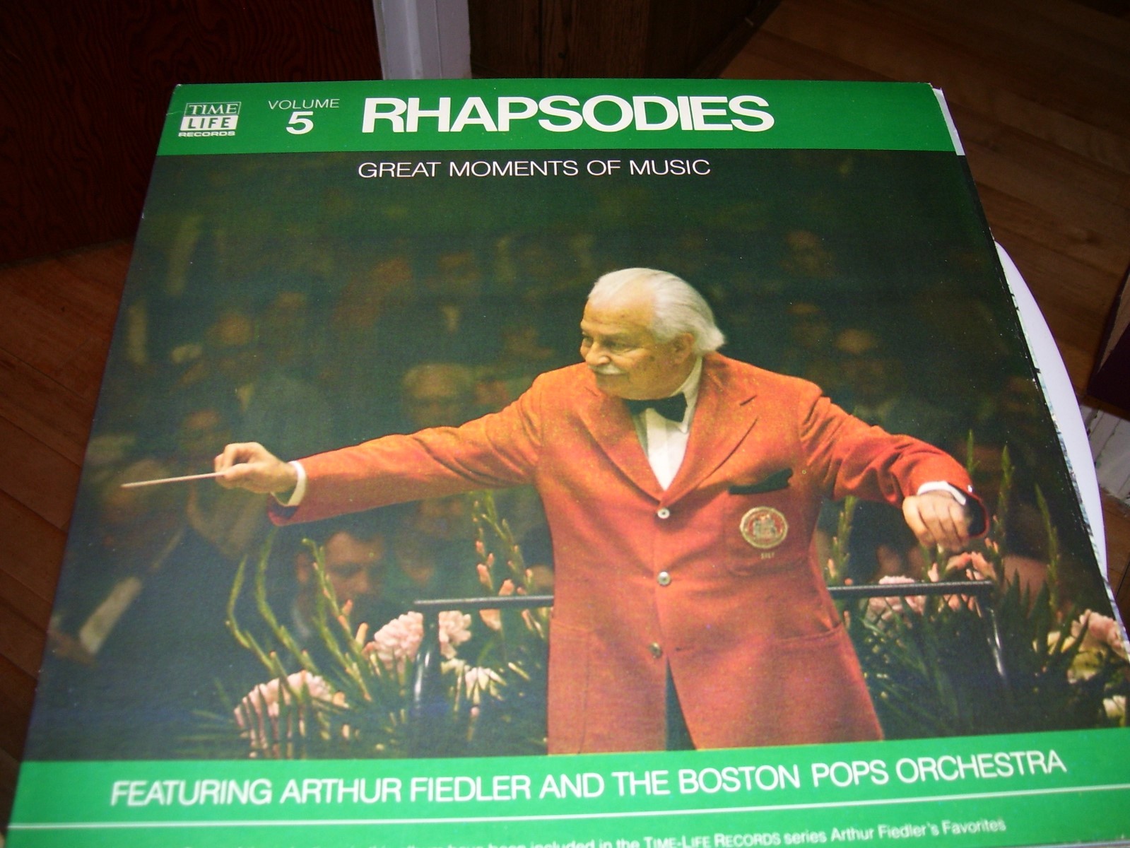 ARTHUR FIELDER & BOSTON POPS-RHAPSODIES-VOLUME 5-LP-NM-TIME/LIFE | eBay