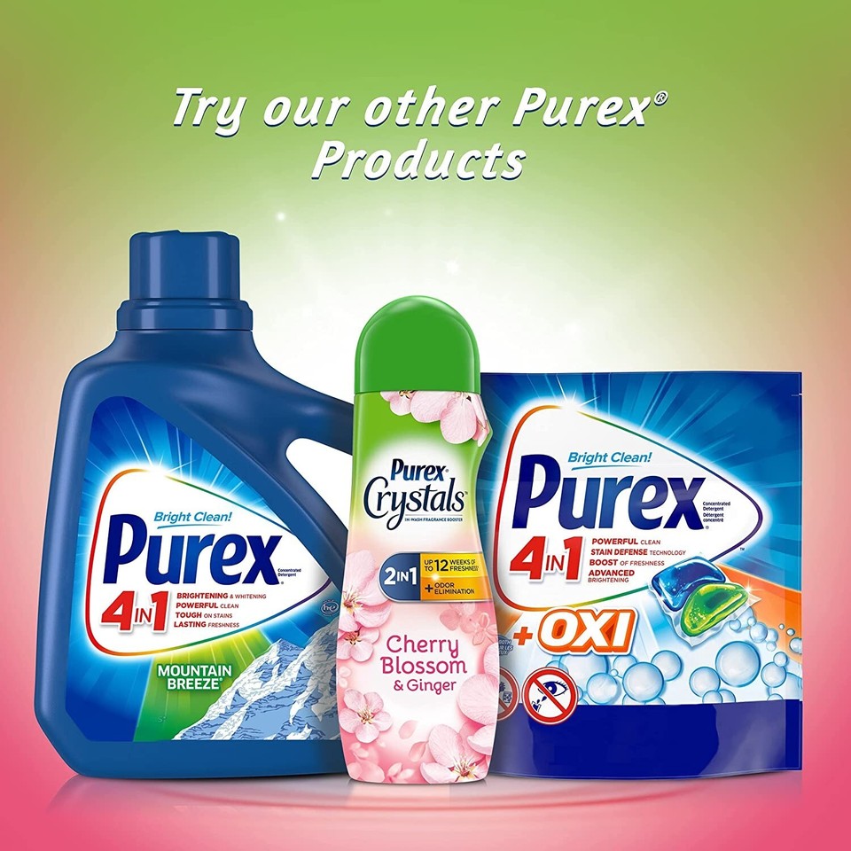 Purex Crystals in-wash Fragrance & Scent Booster, Cherry Blossom ...