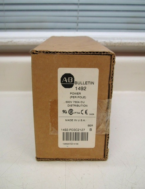 1492-pd3c2127 Allen Bradley Power Distribution Block 760a 600v for sale ...