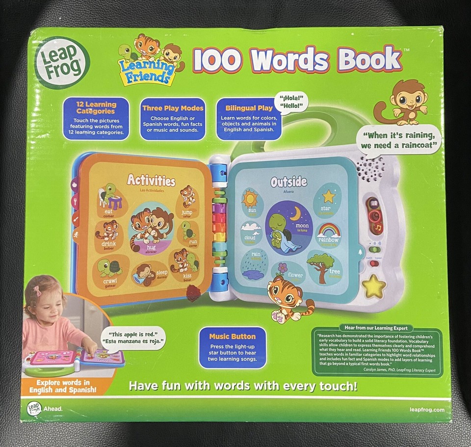 LeapFrog Learning Friends 100 Words Book | eBay