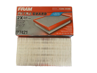 FRAN CA7421 Extra Guard Pleated AIR FILTER Flexible Panel Car Truck CA ...