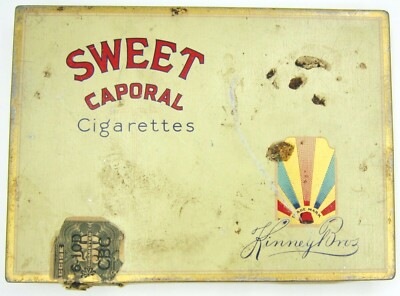 Vintage Sweet Caporal Cigarette Tin | eBay