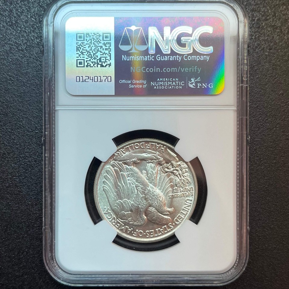 AT COST 1944 Walking Liberty Half Dollar - GRADE MS 63 | eBay
