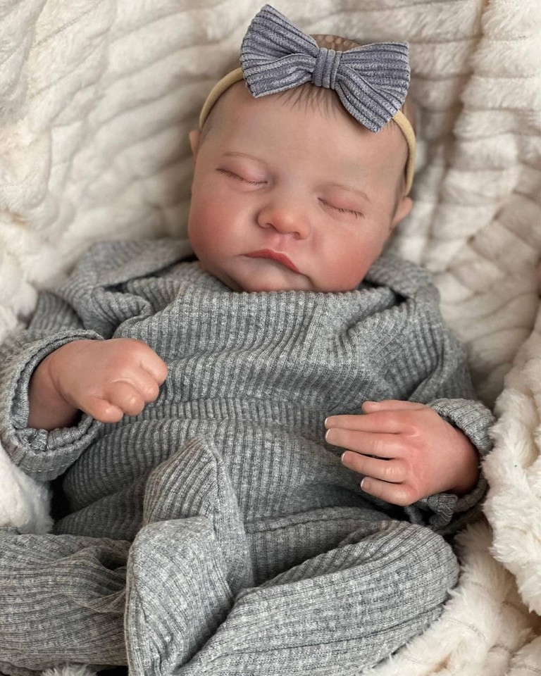 Realistic Reborn Baby Dolls-18 Inch Real Life Newborn Baby Dolls Girl ...