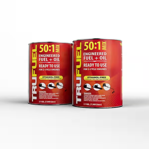 TruFuel 50:1 Pre-Mixed Fuel 2.1 Gal Ethanol-Free for 2-Cycle Engines (2 ...