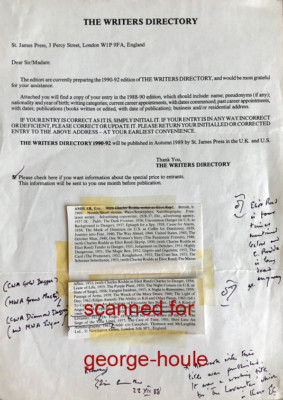 ERIC AMBLER - DOCUMENT - SIGNED - SPY NOVELS - TOPKAPI - AA NOM | eBay