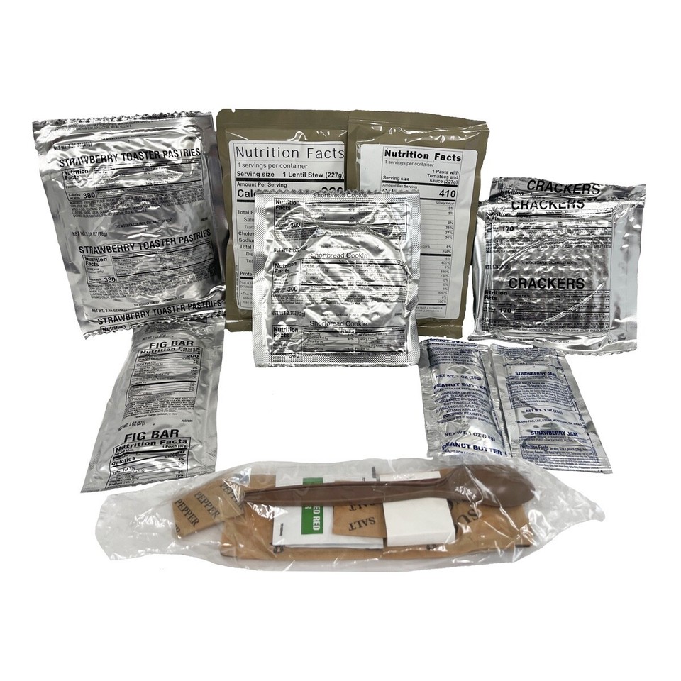 *D MRE HDR (10) 8/25 or Later Used Improved Duffle Bag Combo | eBay