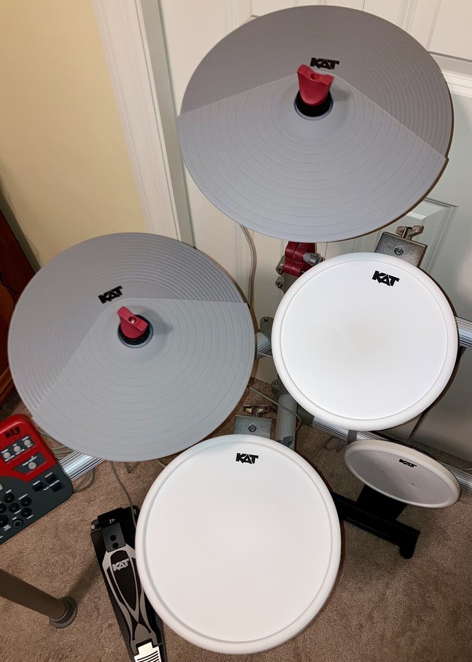 KAT Percussion KT-3 6-piece Electronic Drum Kit KT3 Drumset eKit ...
