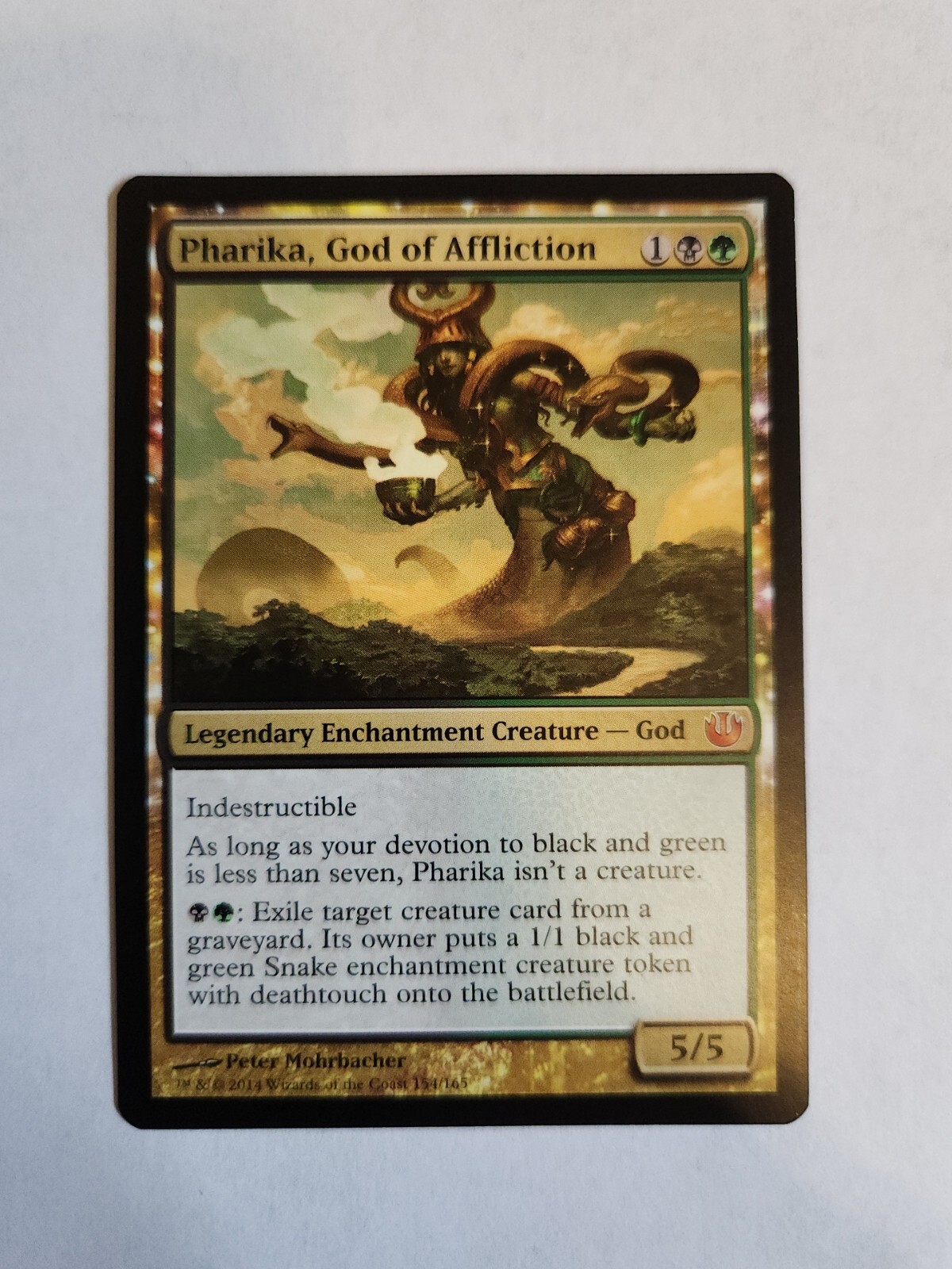 Pharika, God of Affliction - Journey into Nyx (Magic/MTG) | eBay