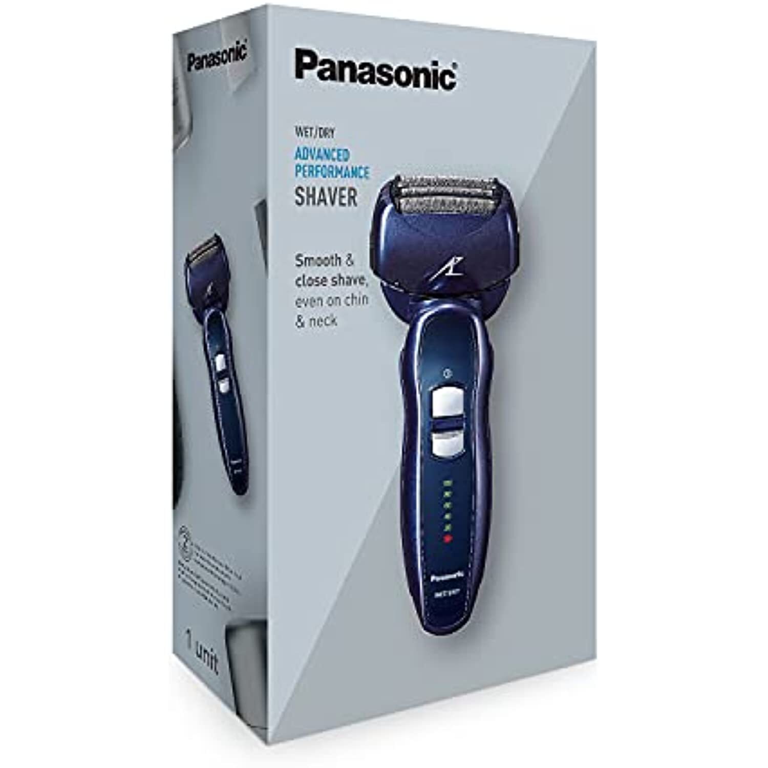 Panasonic Electric Razor 4Blade Popup Trimmer Wet Dry Shaver ES-LA63AA ...