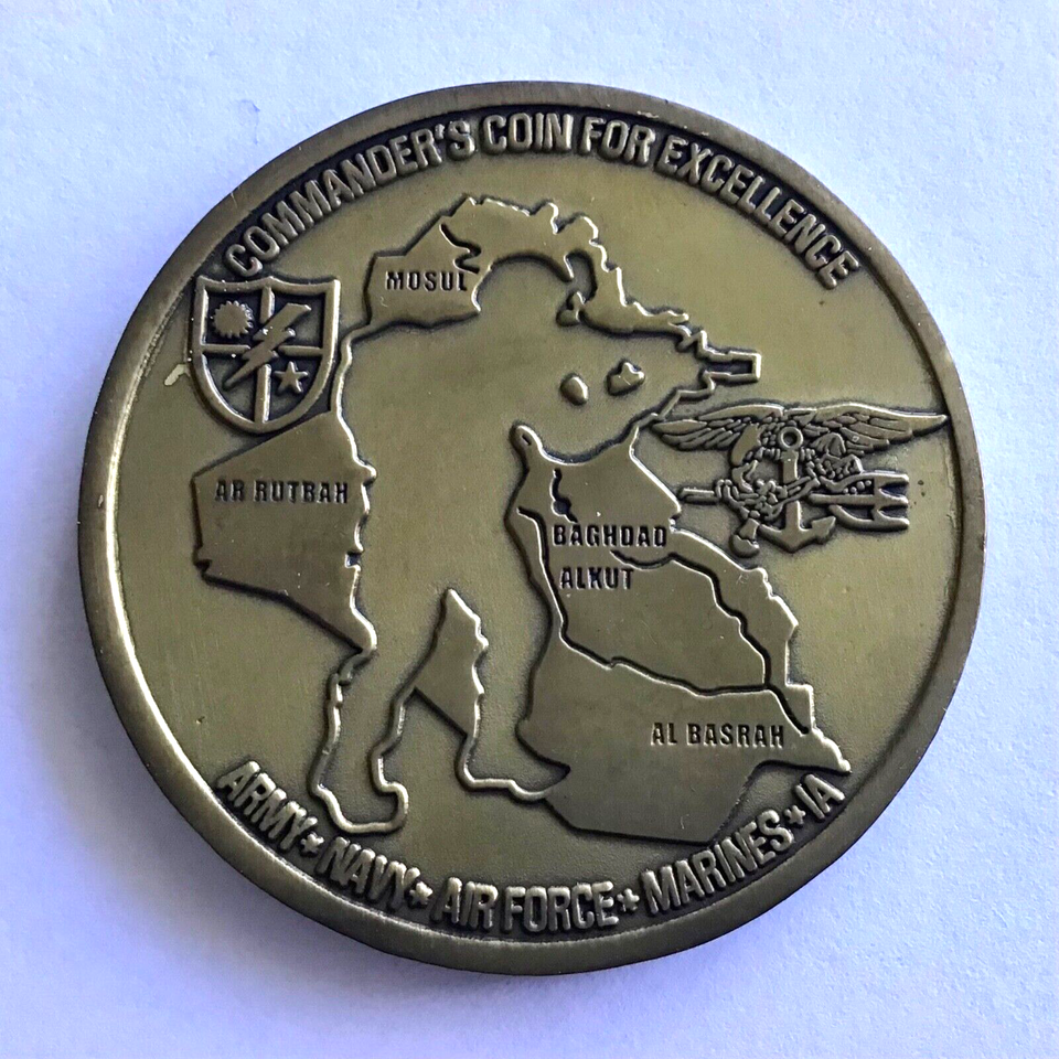 JSOC Tier-1 Iraq Task Force Challenge Coin - CAG DEVGRU CIA | eBay