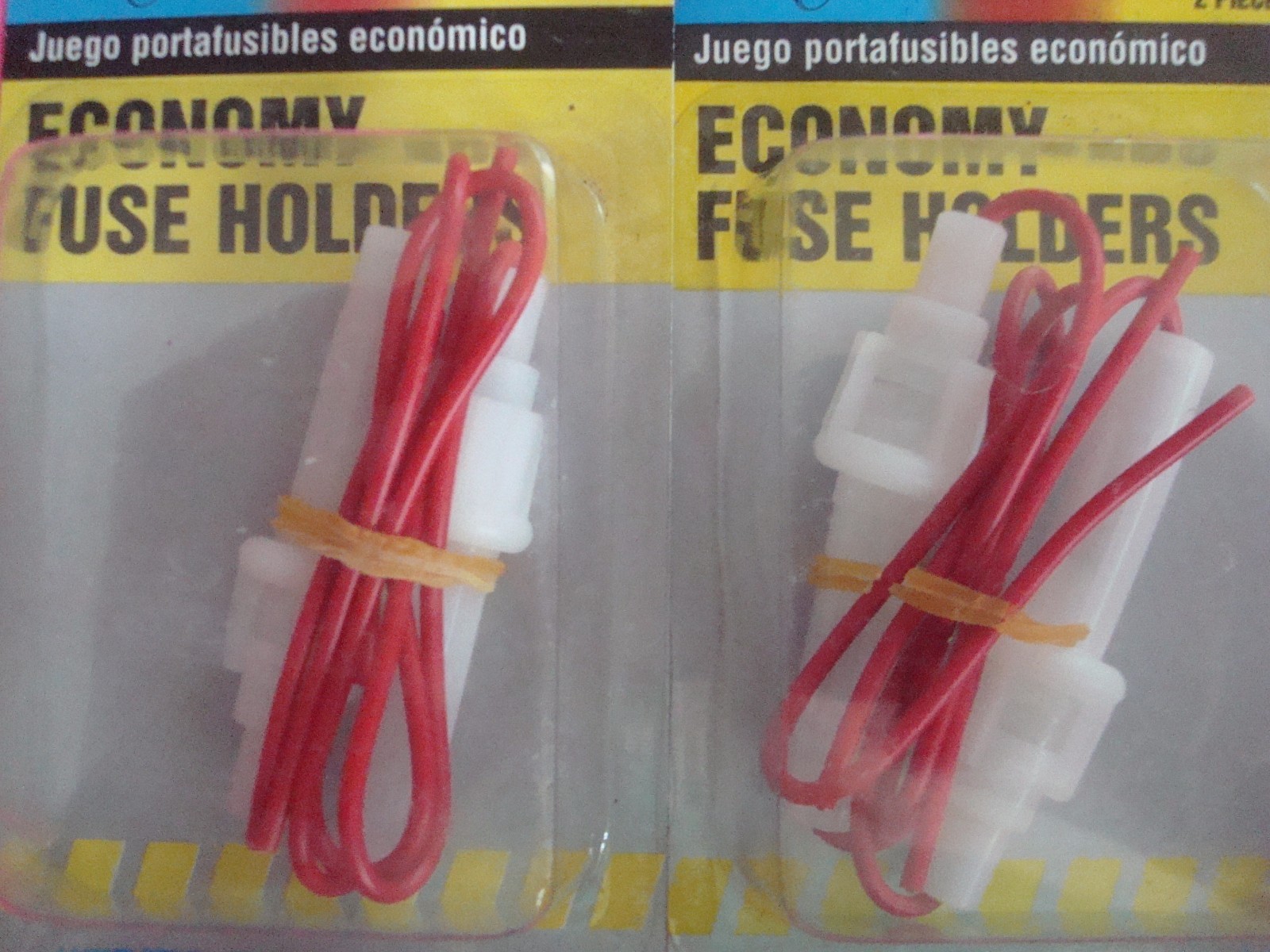 2 PACKS FUSE HOLDER ECONOMY KIT 10AMP/18GA-PRIMARY GROUND COPPER WIRE ...