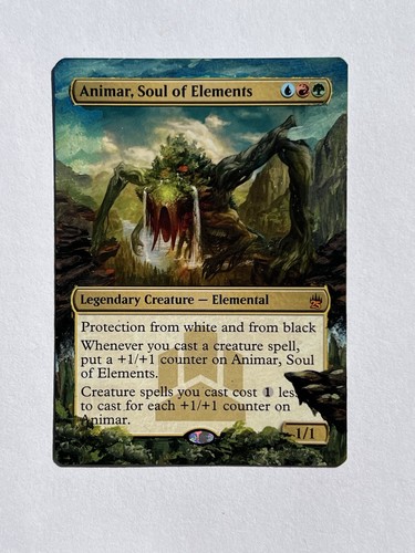 Animar, soul of Elements Hand Painted Altered MTG Card EDH Commander ...