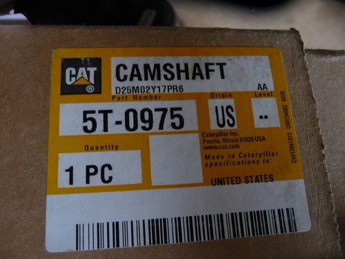 OEM Caterpillar CAT Brake Camshaft Cam Shaft 5T-0975 | eBay