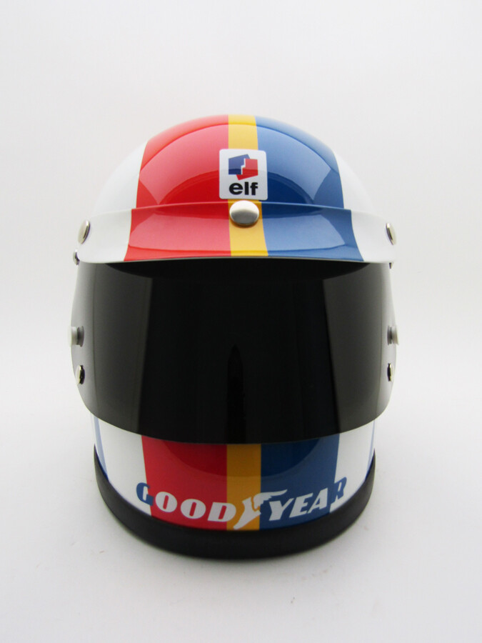 FRANÇOIS CEVERT VINTAGE Replica HELMET F1 BELL STAR 70's TYRRELL RIDER ...
