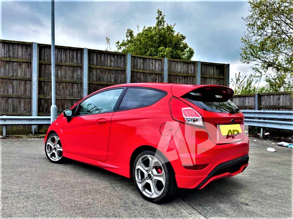 Ford Fiesta 'ST Look' Style MK7 MK7.5 Carbon Fibre Rear Boot Roof ...