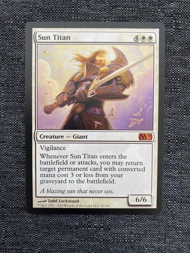 SUN TITAN MTG MAGIC THE GATHERING M2011 M2012 /Near Mint x1 | eBay