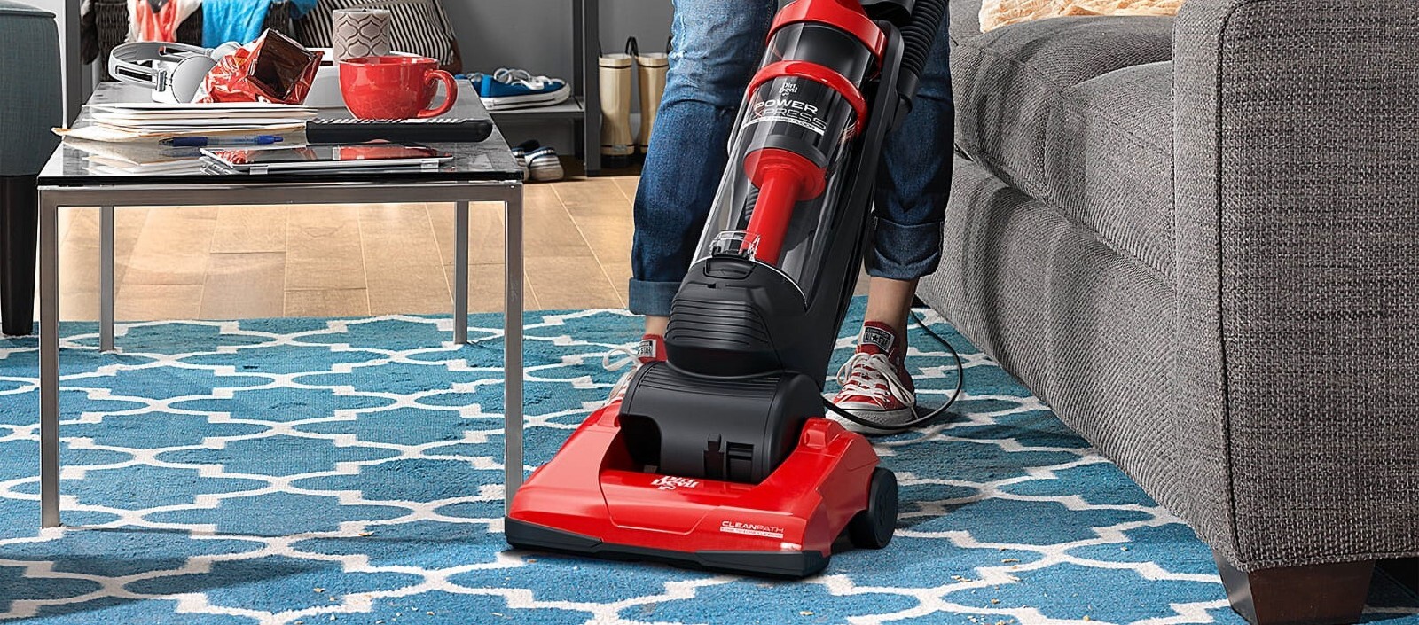 Dirt Devil Power Express Upright Bagless Vacuum, Red, UD20120 | eBay