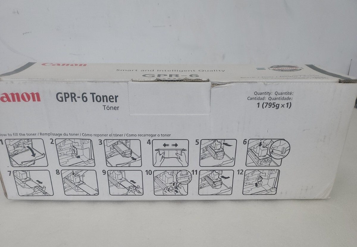 Canon Gpr-6 Black Toner Cartridge OEM Genuine GPR6 6647a003aa for sale ...