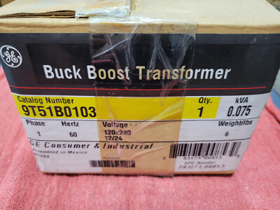 GE 9T51B0103 Buck Boost Transformer | eBay
