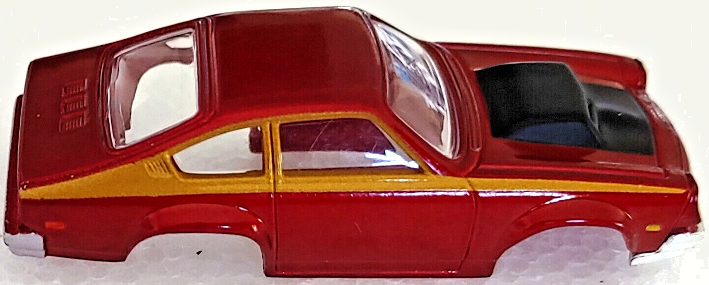 Chevy Pro Stock Vega Candy Red GoldStripe JL TJet BODY for AURORA ...