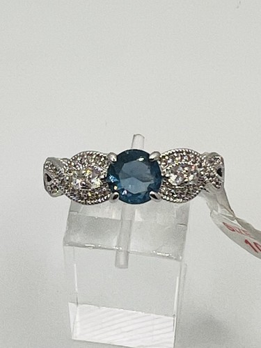 RETRO Ring Bomb Party Ring RBP2278 CATCH A UNICORN DARK BLUE TOPAZ Size ...