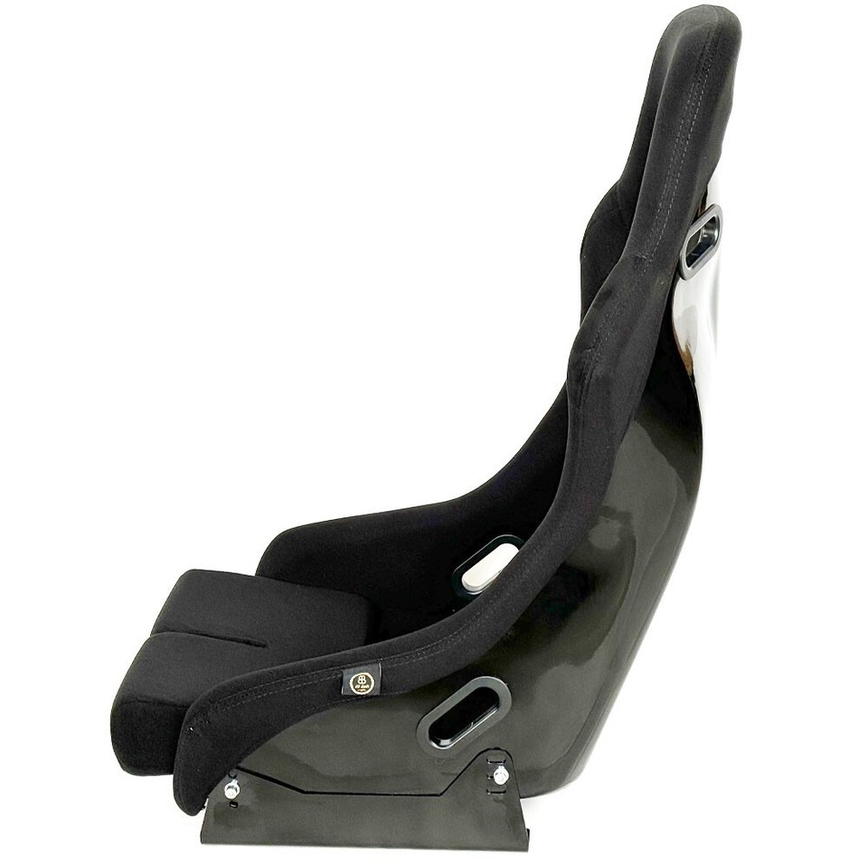BB5 Extra Large Fixed Fibreglass Racing Bucket Seat + Side Mounts ...