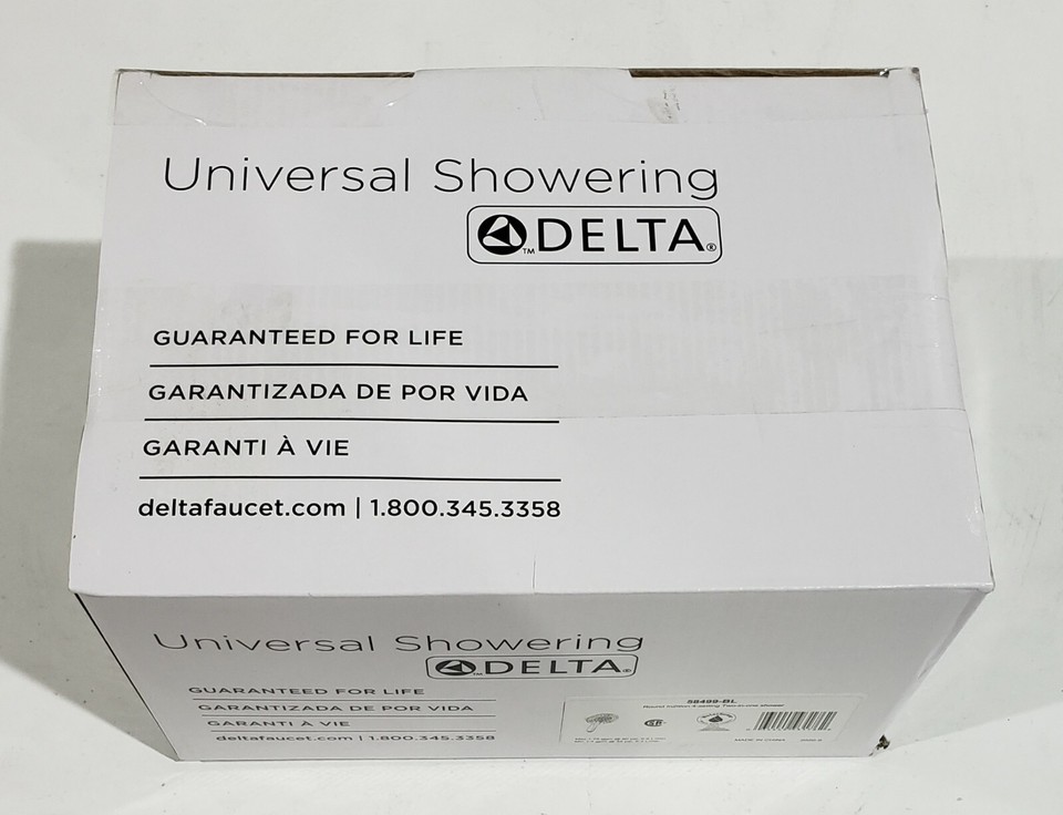 Delta In2ition 4-Spray 6 in. Dual Wall Mount Fixed in Matte Black 58499 ...