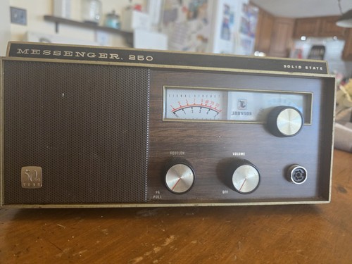 JOHNSON MESSENGER 250 50th Anniversary 23 Ch. Base Station | eBay