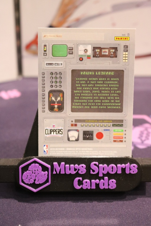 Kawhi Leonard T-Minus 3.2.1 2019-2020 Donruss Optic | eBay