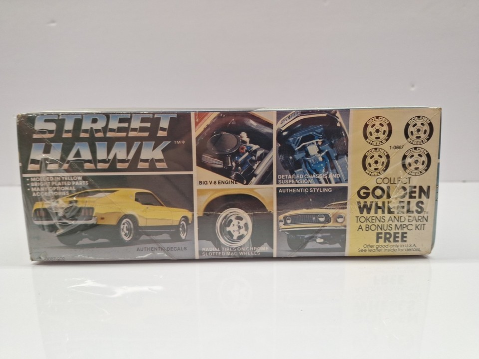 MPC “Street Hawk “Jesse Mach's 1969 Mustang Coupe 1/25 1-0687 Rare ...