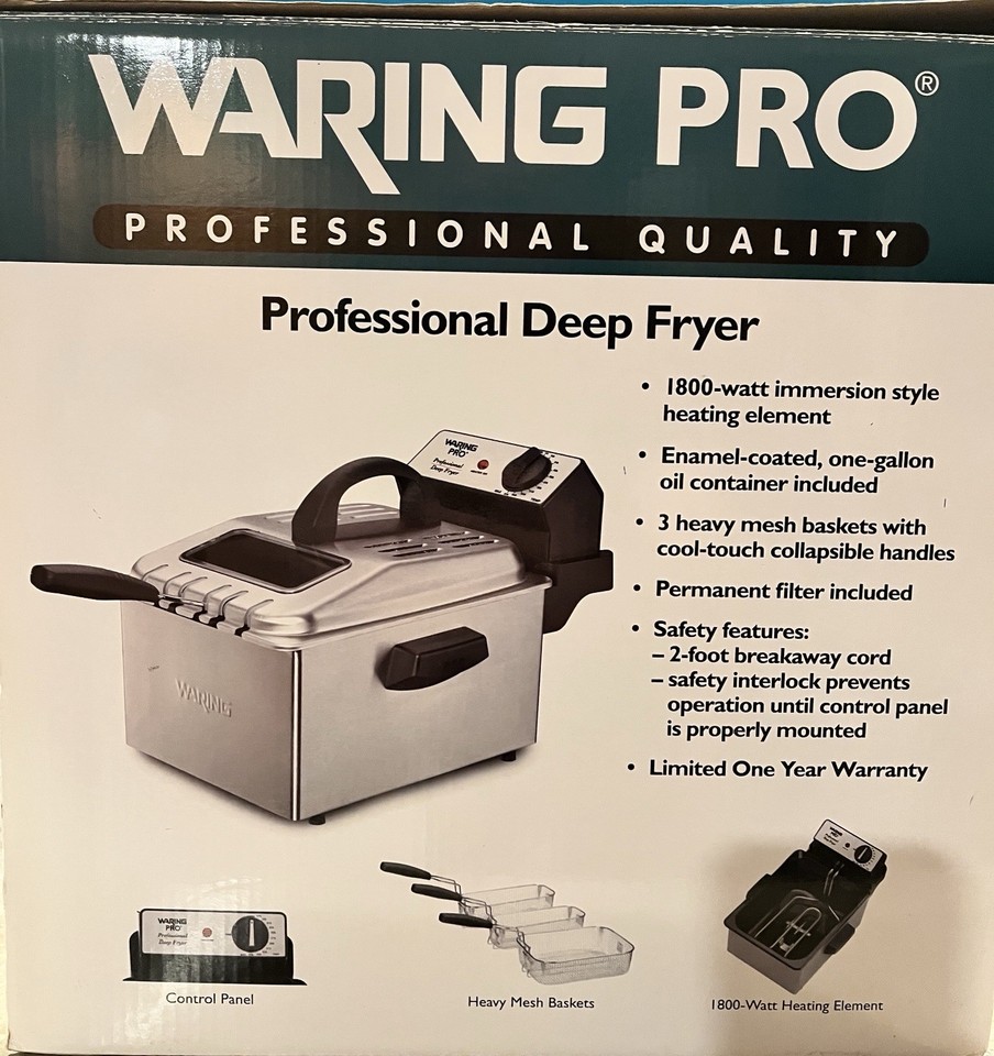 Waring Pro Deep Fryer | eBay