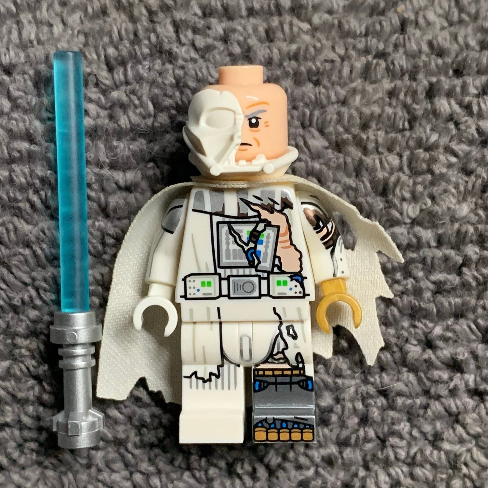 LEGO Star Wars Light Customs Redeemed Lord Jedi Vader PAD Printed ...