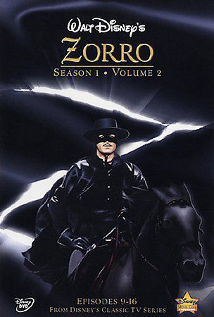 Zorro - Season 1 - Volume 2 (DVD, Exclusive Disney DVD Club) for sale ...