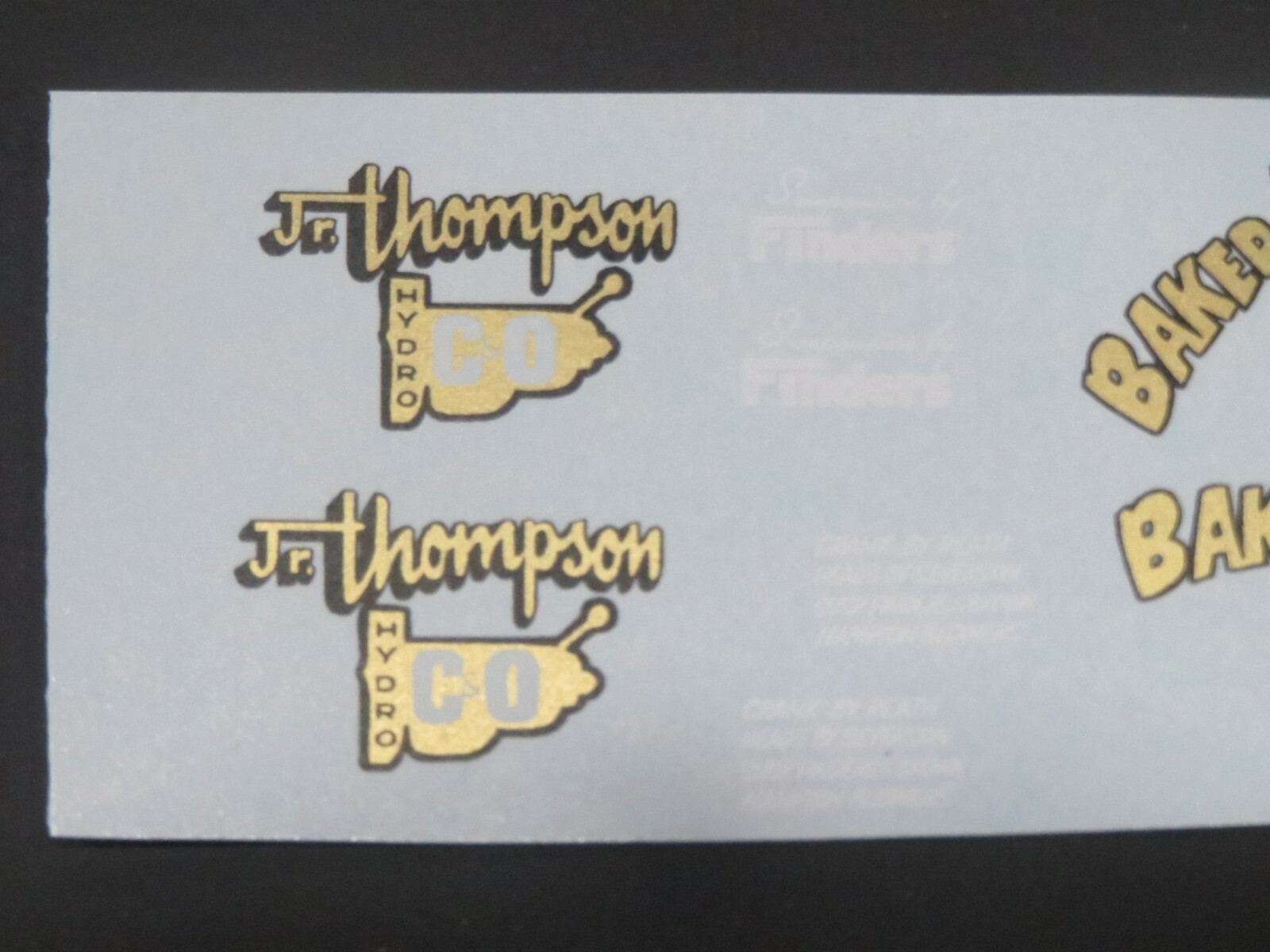 Jr. Thompson's 48' Austin AA/GS 1/25 Decal from Fremont Racing ...
