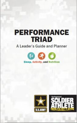 US Army The Performance Triad Guide 93 pages spiral bound | eBay