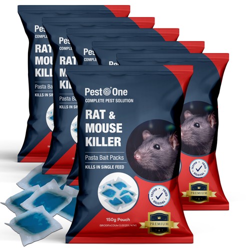 Max Strength Rat Mouse Killer Poison Pasta Block Paste Bait - Single ...