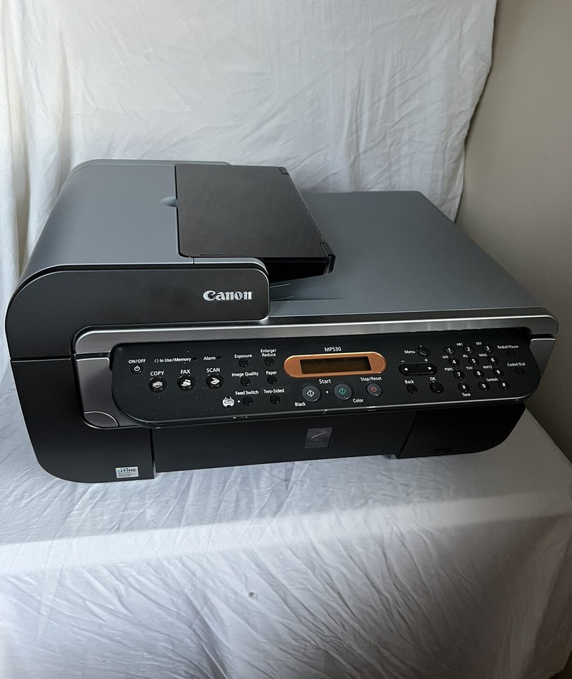 Canon PIXMA MP530 All-In-One Inkjet Photo Printer Scanner Fax Copy ...
