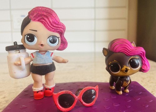 lol surprise dolls set: Glitter Rocker and Pet! | eBay