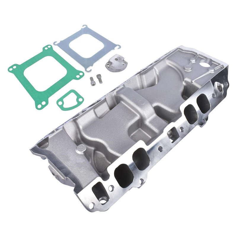 Aluminum Dual Plane Intake Manifold For BBC Big Block Chevy V8 396 402 ...
