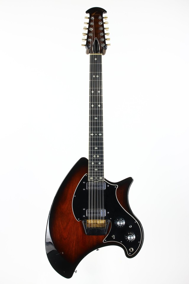 1974 Ovation Deacon 12-String Vintage Guitar, Sunburst Finish! | eBay