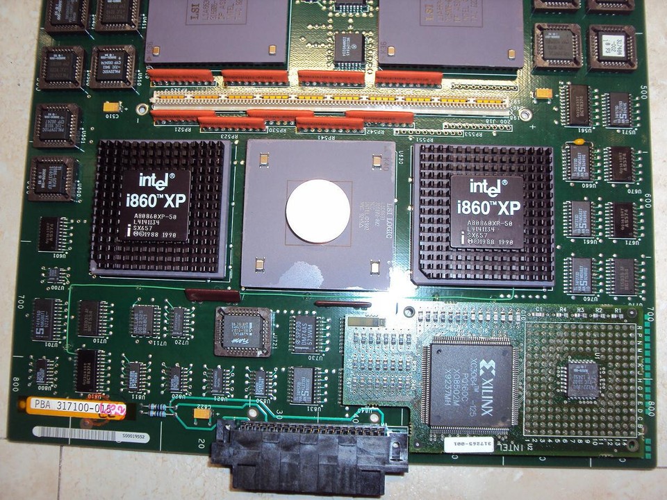 INTEL Paragon Supercomputer node with i860 CPU's and 16 Megs of ram ...