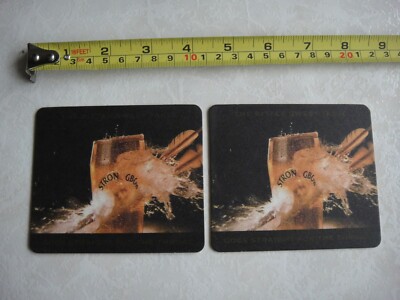 Strongbow English Beer Coasters 2 pieces | eBay