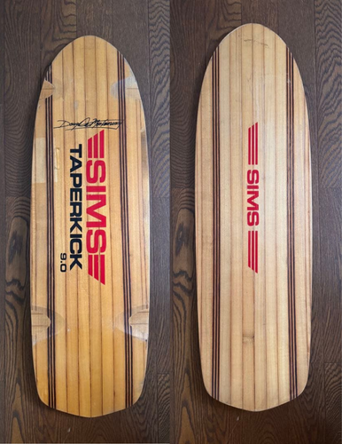 70’s Original SIMS Taperkick Vintage Skateboard Deck 9.0" NOS | eBay